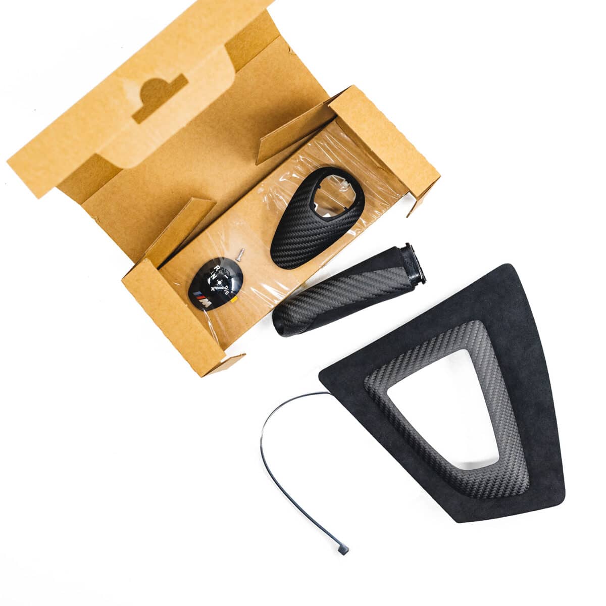 OEM BMW M Performance Carbon Fiber Gear shifter kit - F87 M2