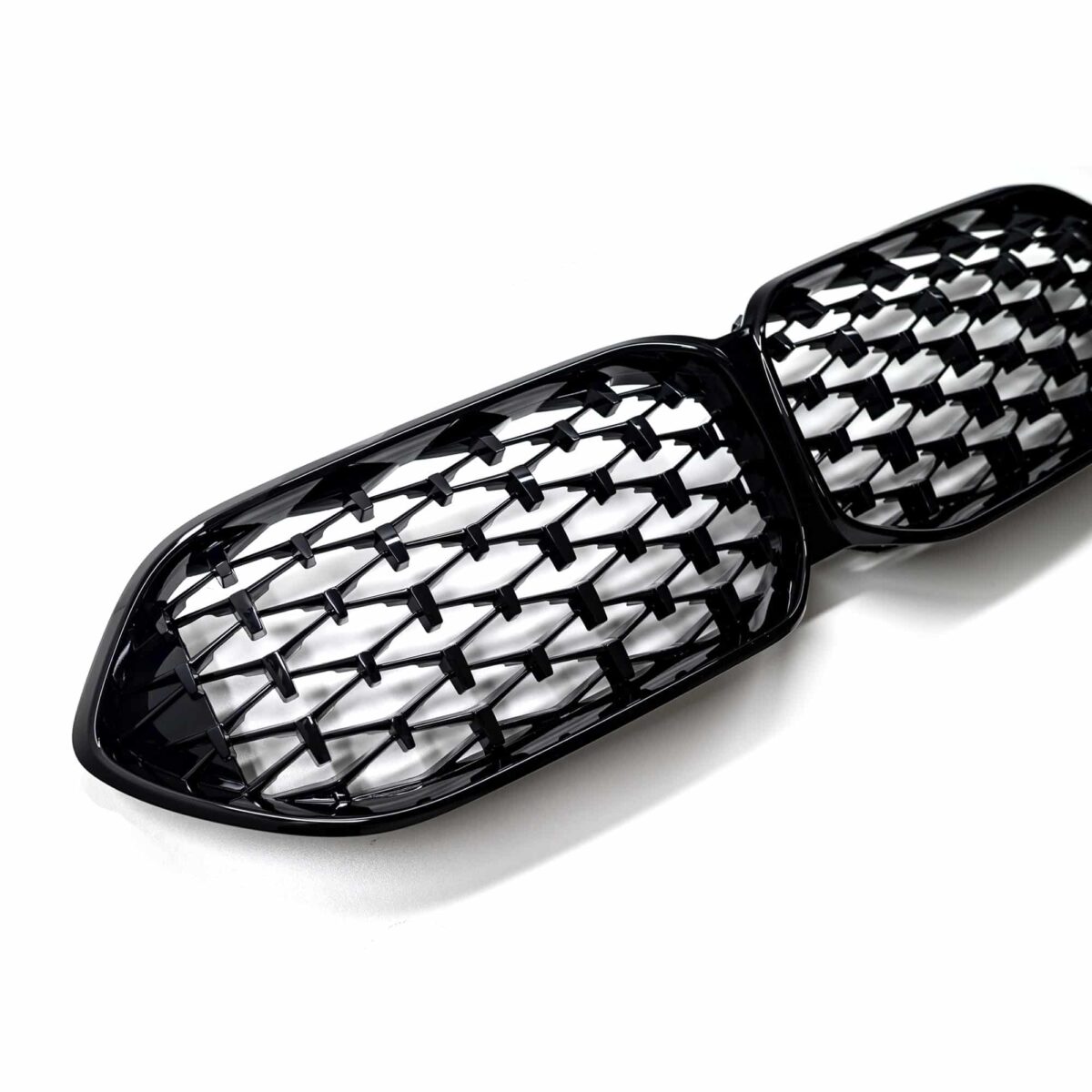 OEM BMW M Performance gloss black honeycomb front grille