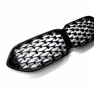 OEM BMW M Performance gloss black honeycomb front grille