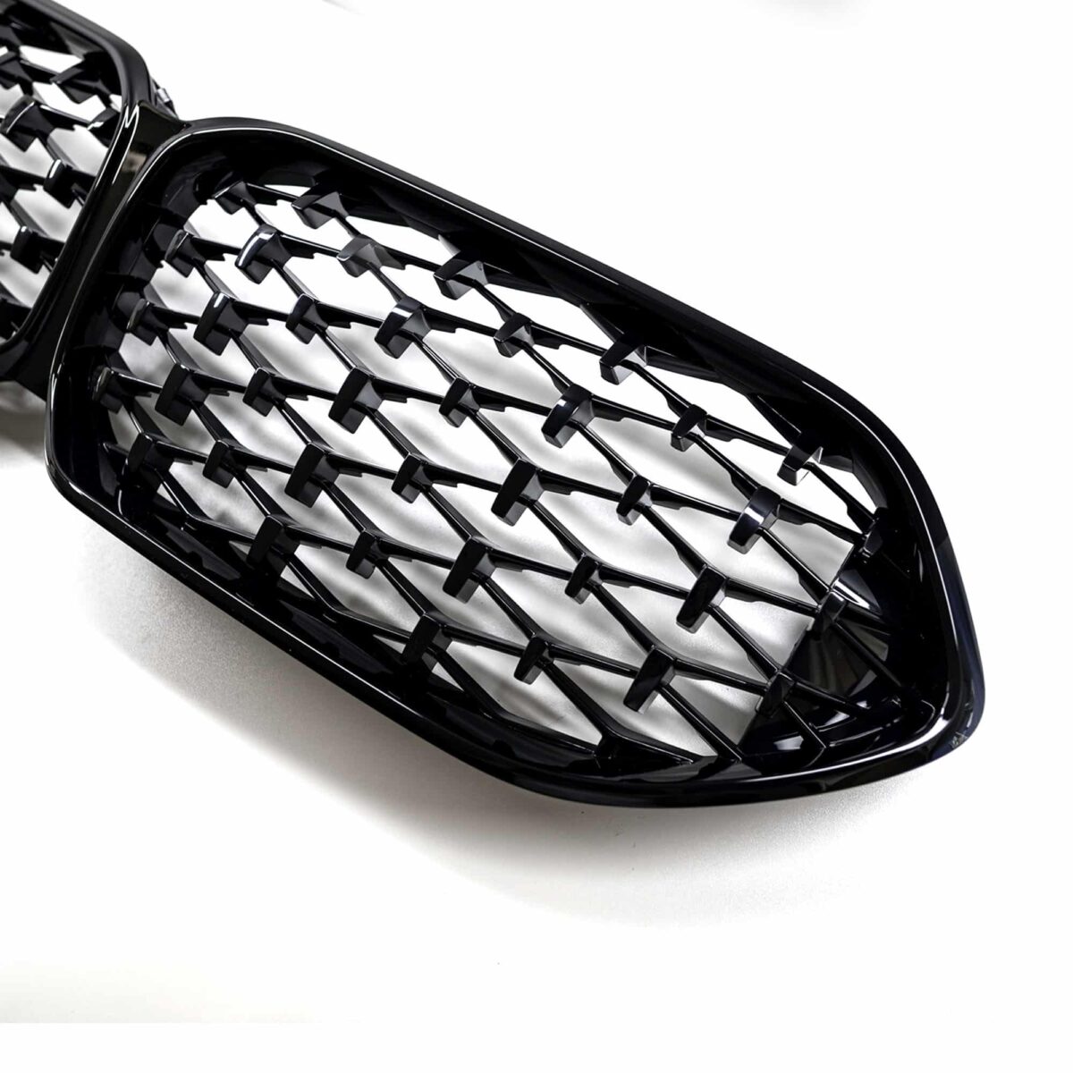 OEM BMW M Performance gloss black honeycomb front grille