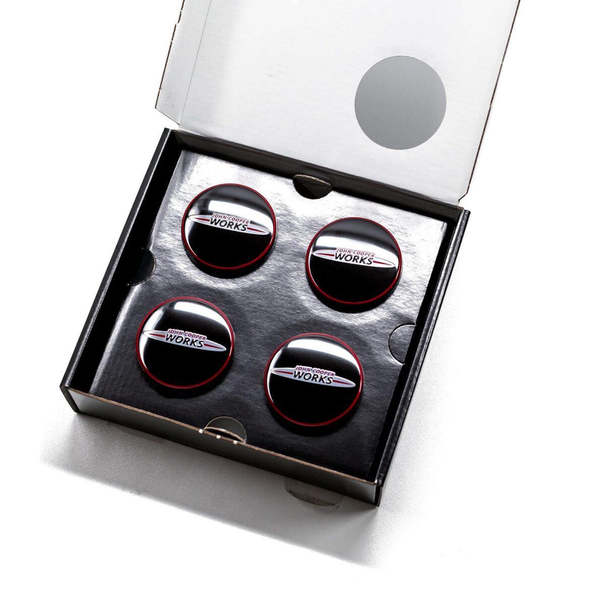 MINI Floating Wheel Center Cap Set JCW Edition - 36122469710