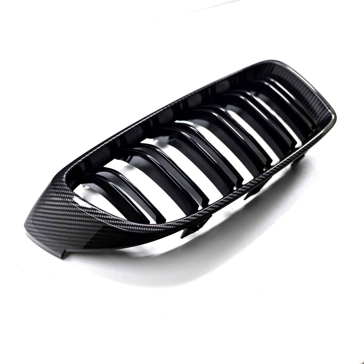 OEM BMW M Performance carbon fiber kidney grilles M4