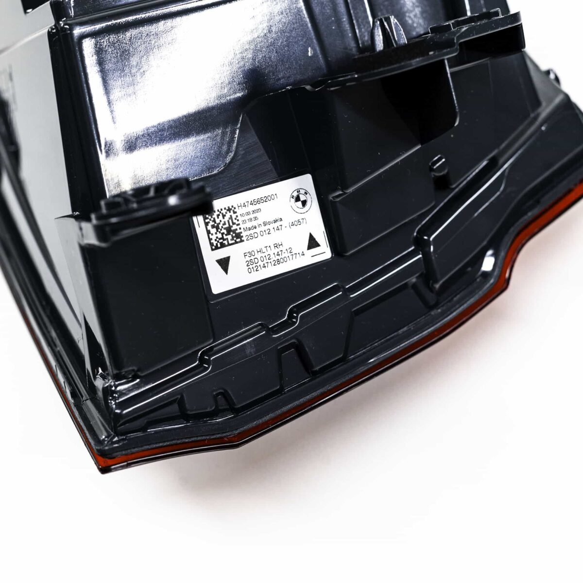 OEM BMW F30, F80 Shadow Line LCI rear lights set - EU spec