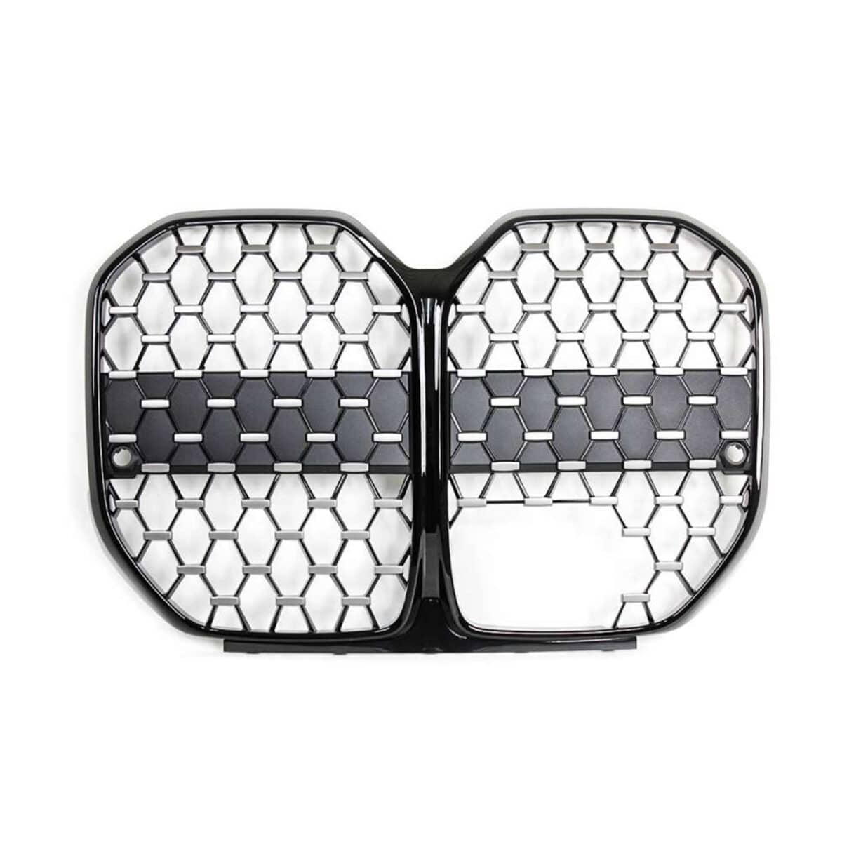 OEM BMW gloss black front grille - G26 - 51139466885