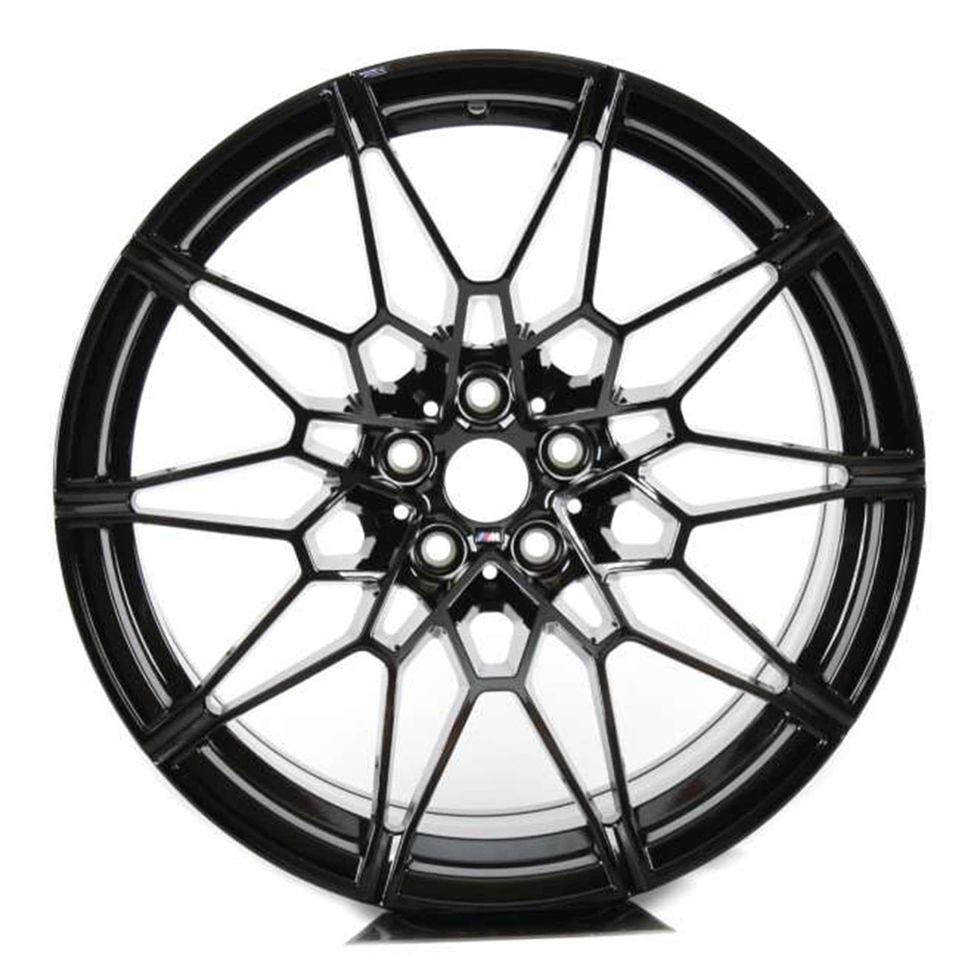 PaddleShifterz OEM BMW Aluminum Rim M Double Spoke 826 Jet Black Uni 9