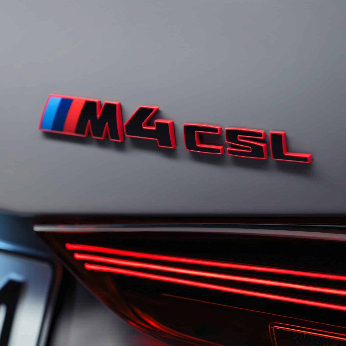 PaddleShifterz OEM BMW G82 M4 CSL trunk badge - 51 14 8 086 130