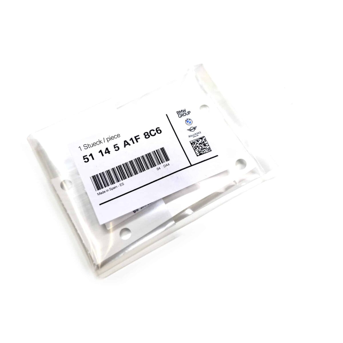 OEM BMW Front grille M Emblem - 51145A1F8C6