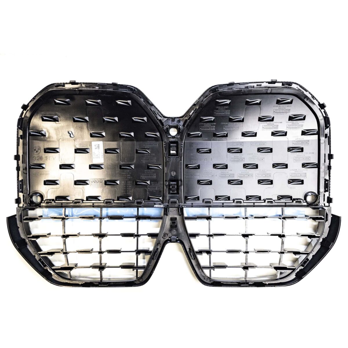 OEM BMW Shadowline front grille G26 i4 - 51139463247, 51139463248