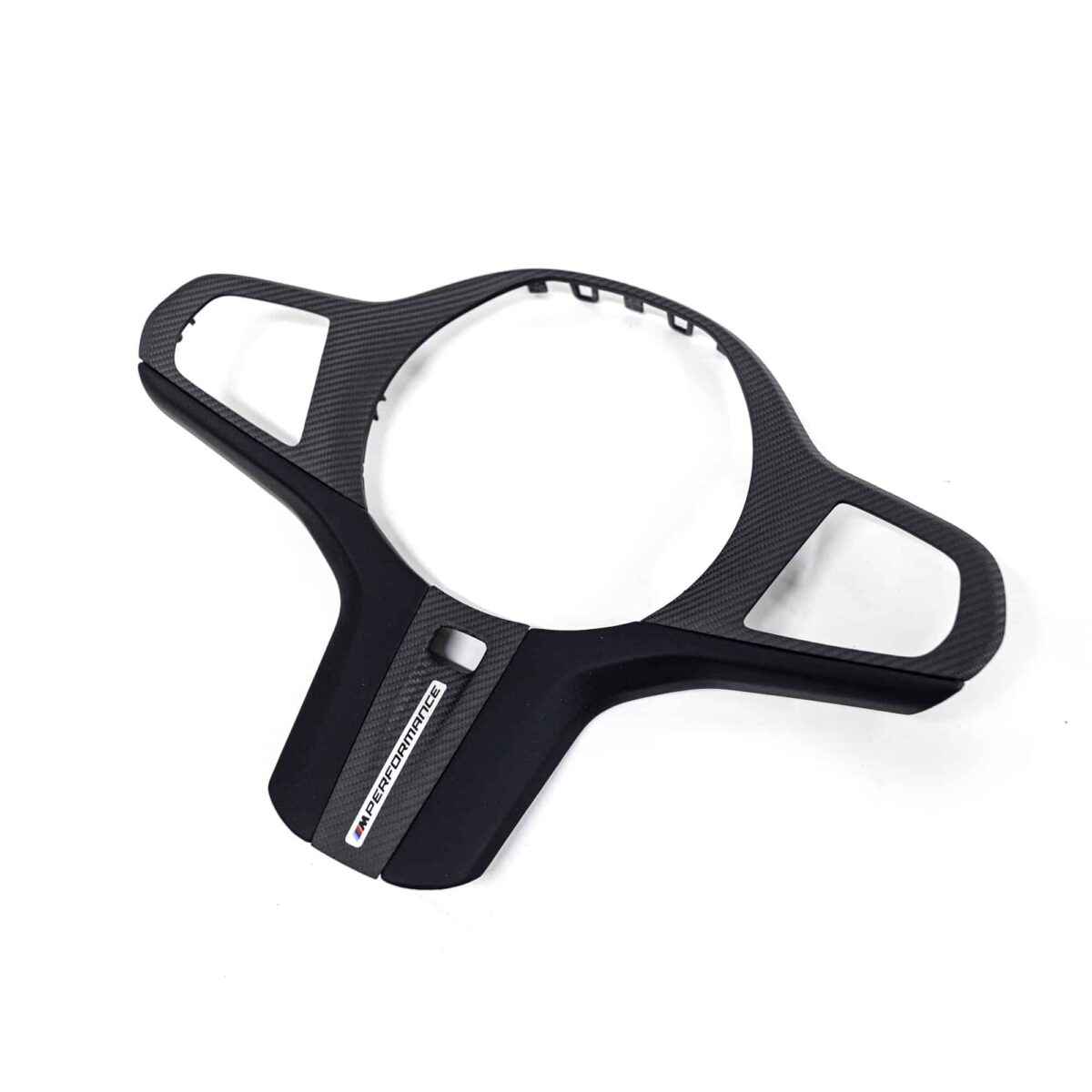 OEM BMW Carbon fiber steering wheel trim - 32302463596