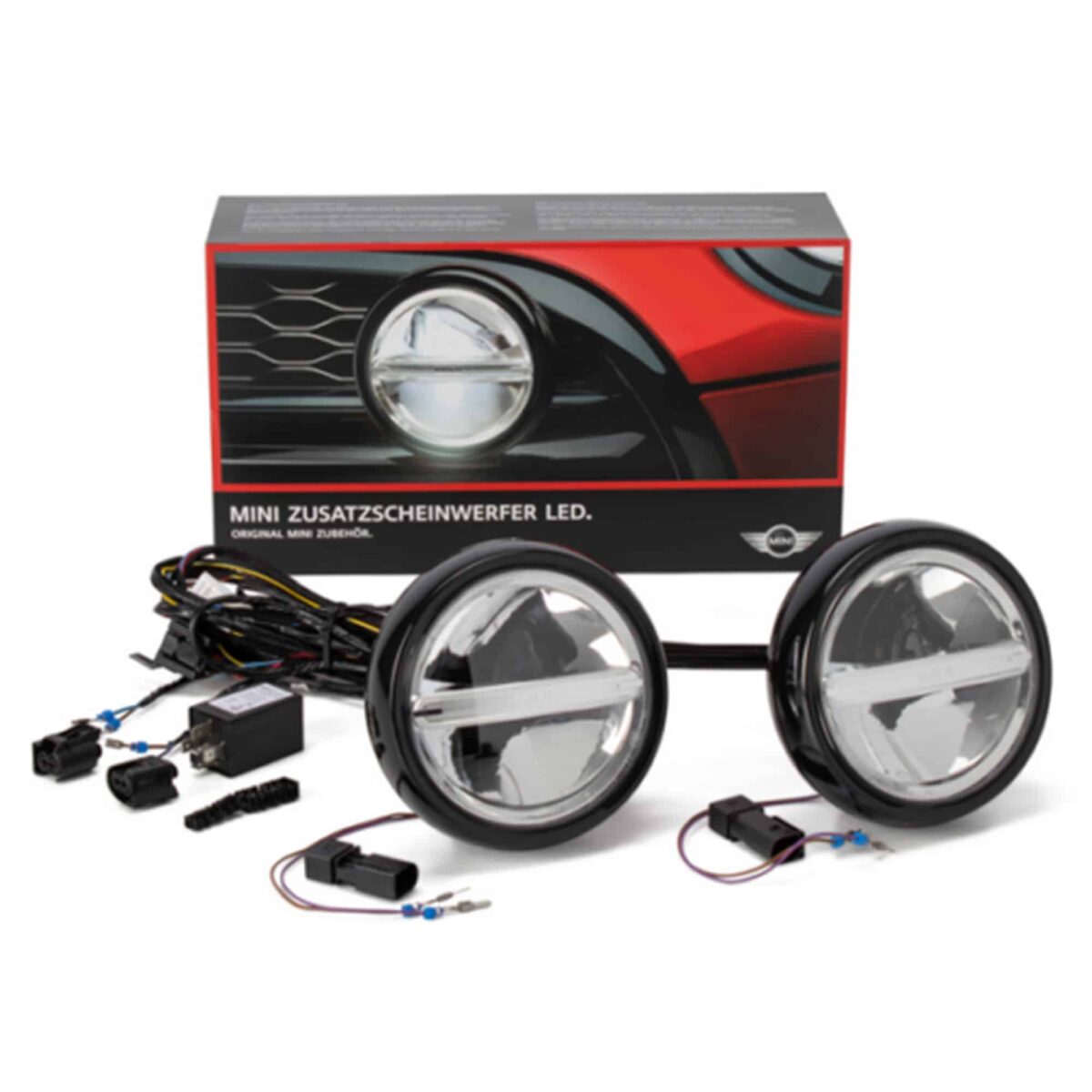 OEM MINI auxiliary headlights LED-Black - 63122287148