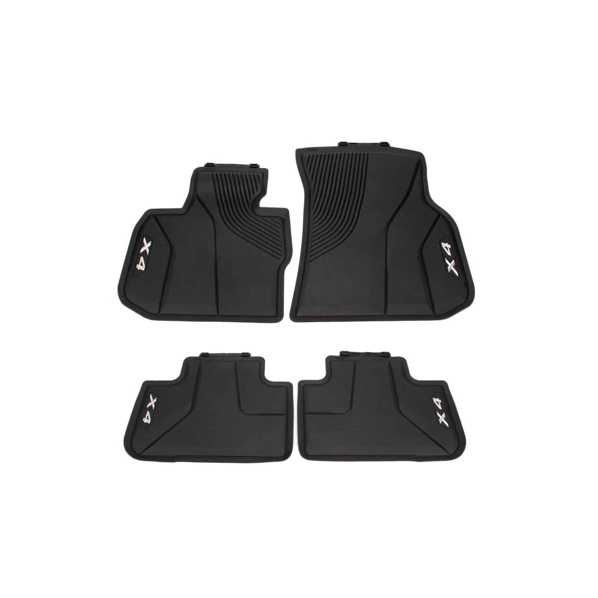 OEM BMW all weather floor mats G02 - 51472451585-51472451586