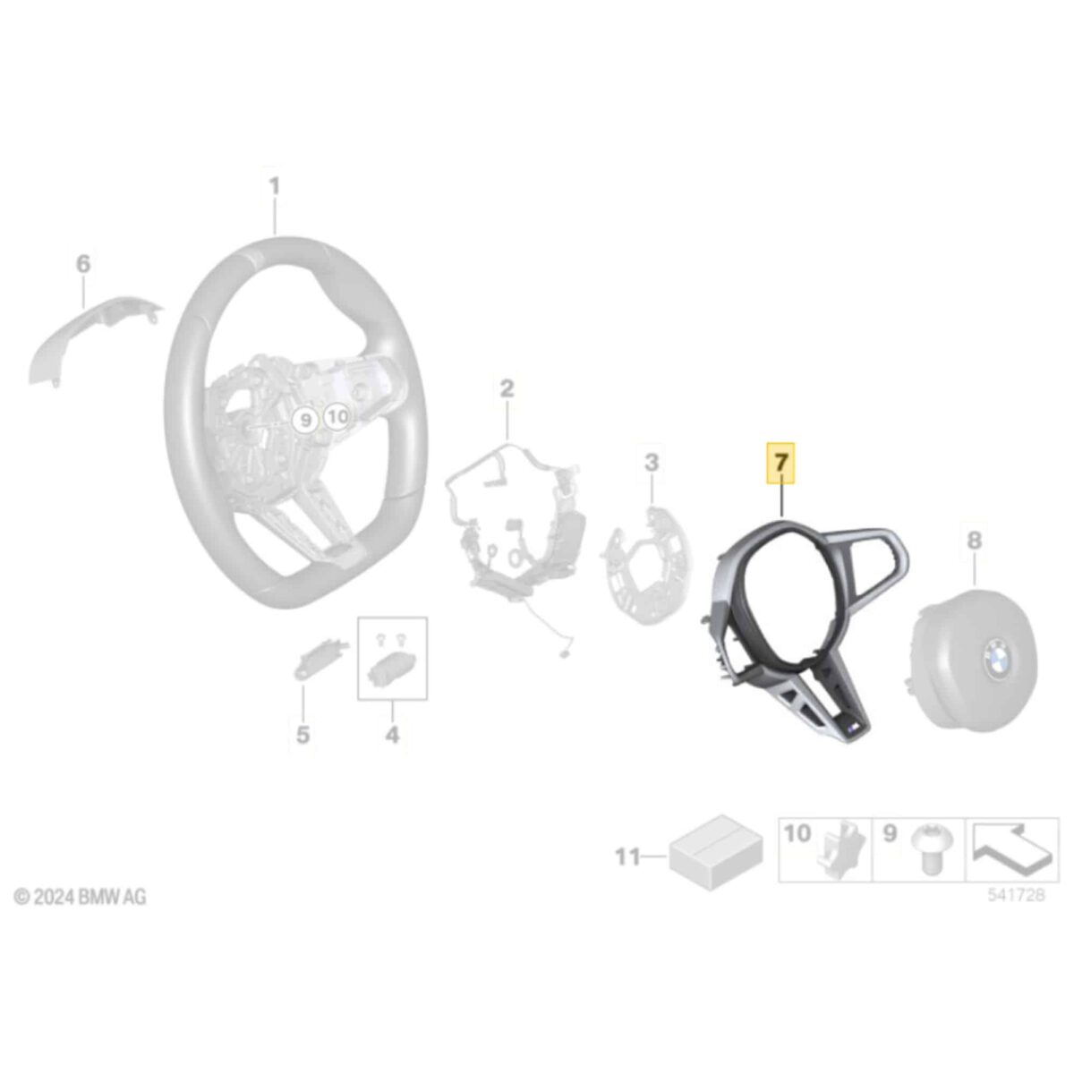 OEM BMW M4 LCI Flat bottom steering wheels buyer's guide